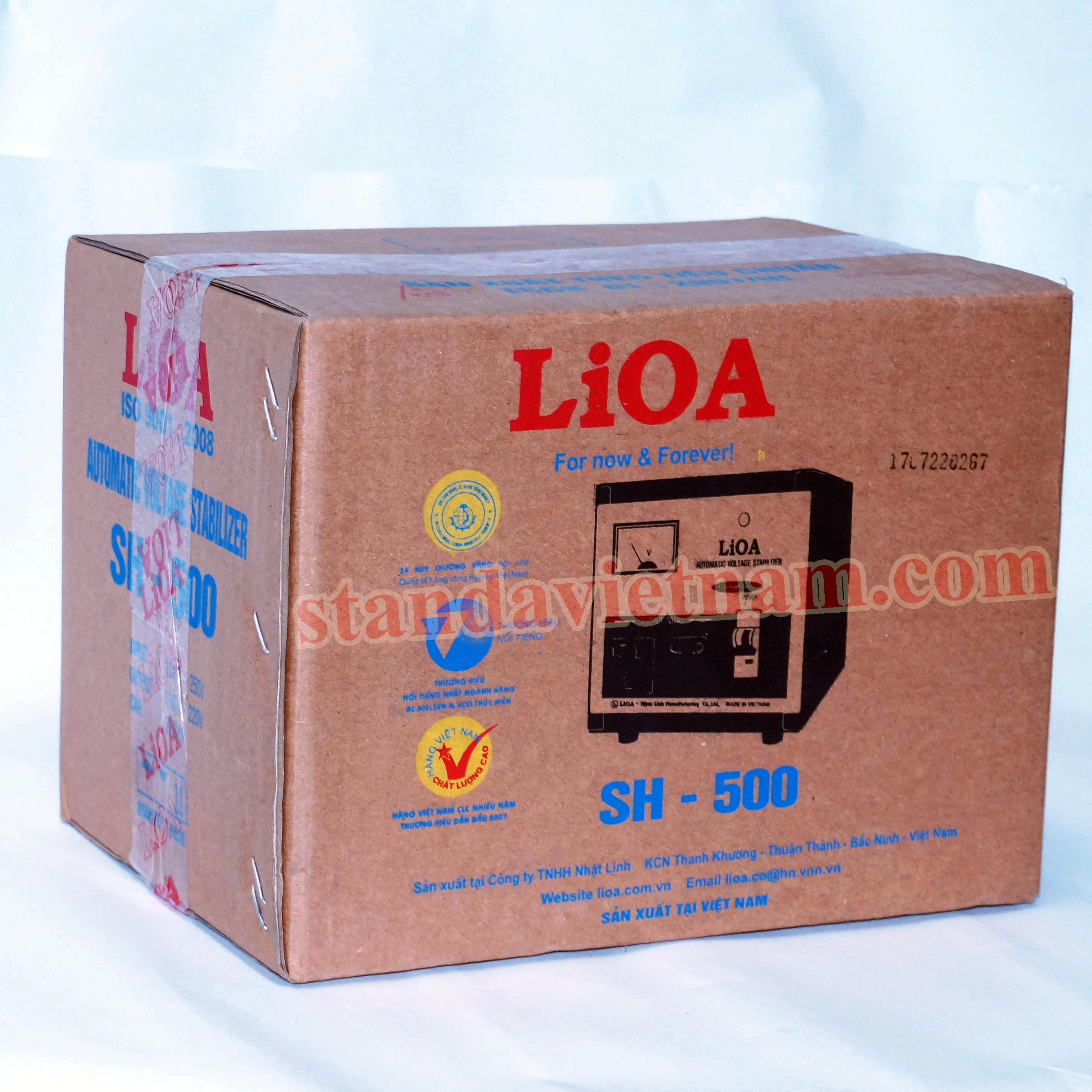 Lioa SH 500VA | Lioa 0,5KVA | Lioa 500VA | ỔN ÁP LIOA NHỎ NHẤT