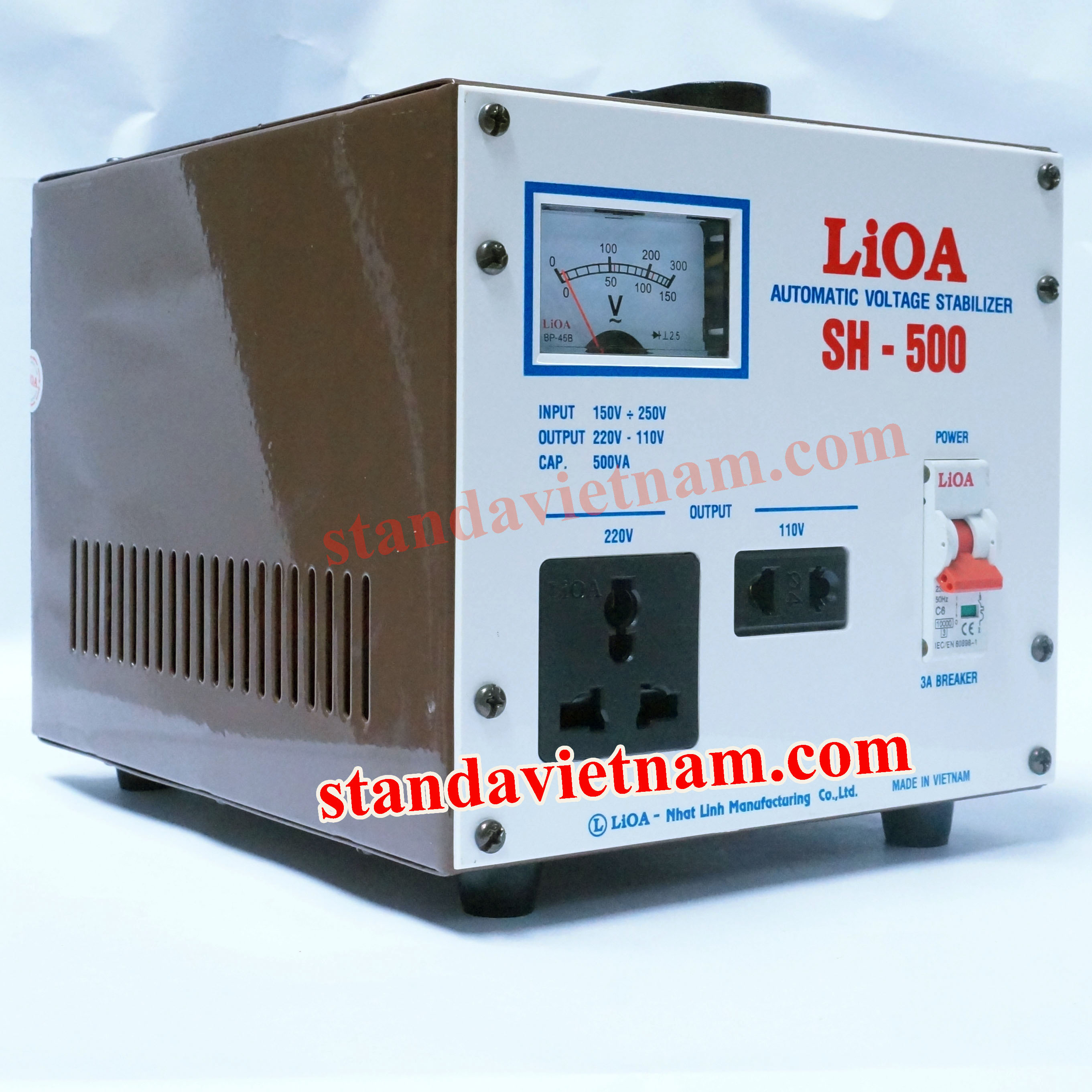 Lioa SH 500VA | Lioa 0,5KVA | Lioa 500VA | ỔN ÁP LIOA NHỎ NHẤT