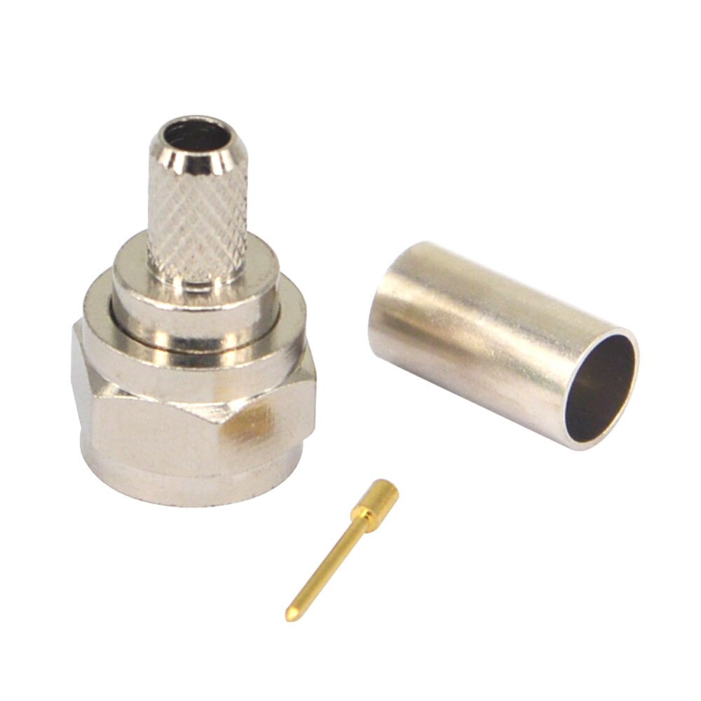 Đầu F male hàn cáp RG142 RG223 RG58 RG60 75-3 Linh Kiện 888