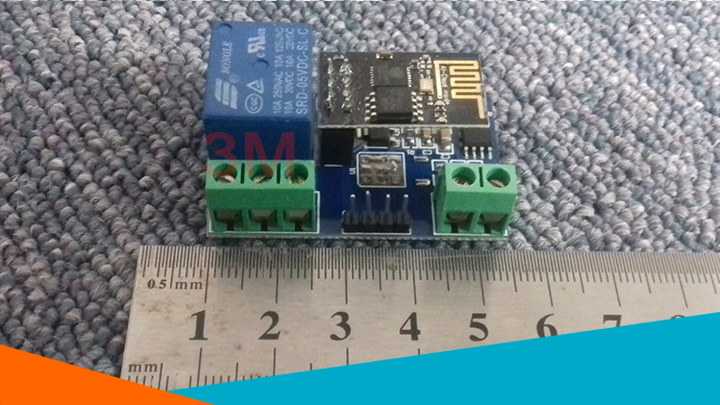 Combo IOT ESP8266 01 Relay V1.0 chất lượng - linh kiện 3M | Linh Kiện Điện Tử 3M