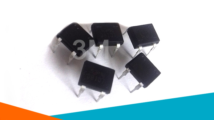 Diode Cầu 1A DB107 SMD Giá Siêu Rẻ - Linh Kiện 3M | Linh Kiện Điện Tử 3M