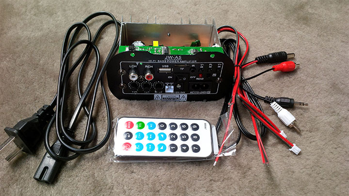 Module Loa Siêu Trầm 220VAC 12V-24VDC TDA2009 10W+10W | Linh Kiện Điện Tử 3M