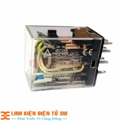Relay Omron 12V-5A 14P Chất Lượng Cao | Linh Kiện Điện Tử 3M