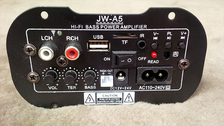 Module Loa Siêu Trầm 220VAC 12V-24VDC TDA2009 10W+10W | Linh Kiện Điện Tử 3M