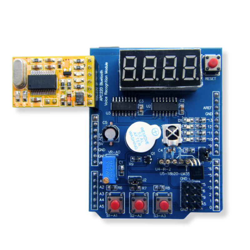 Arduino Multi Function Shield Bo Mở Rộng đa Năng Cho Arduino Uno R3 Linh Kiện Điện Tử 3m