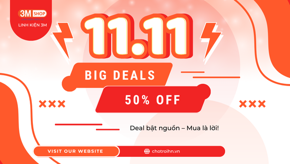 Linh Kiện Điện Tử 3M-Hệ Thống Bán Lẻ Linh Kiện Điện Tử Lớn Nhất VN