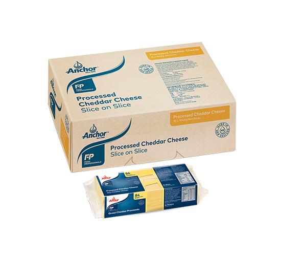 Anchor Processed Cheddar New Zealand Cheese 84-Slice Pack Anchor Processed Cheddar New Zealand Cheese 84-Slice Pack