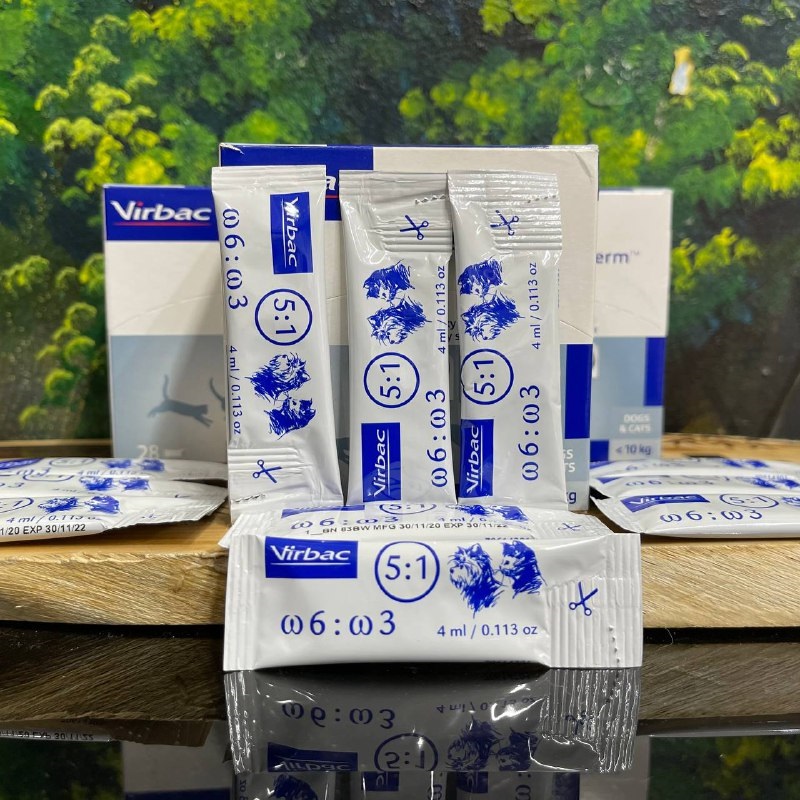 Virbac Megaderm vitamin dưỡng lông và da – Upet Phụ Kiện Chó Mèo