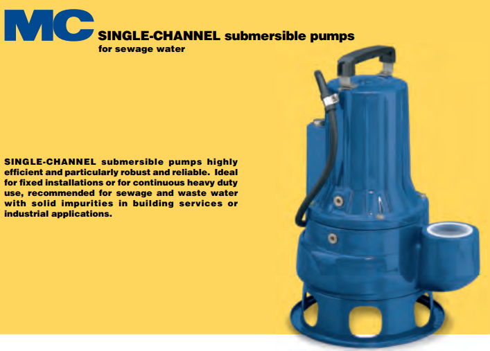 Bơm chìm PEDROLLO Model MCm 30/50