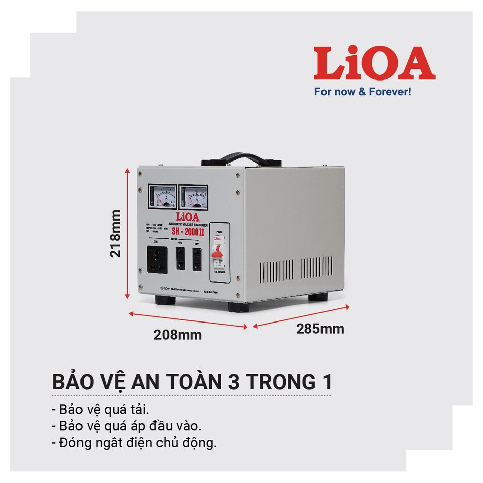 Automatic Voltage Stabilizer 2KVA Price Model SH DRI DRII - 2000II
