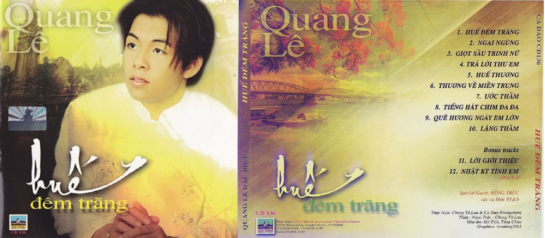 Tuyển tập CD ca sĩ Quang Lê phôi phono của Nhật