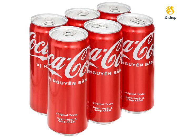 Nước Ngọt Coca Cola Lon 320ml - Chính Hãng, Giá Rẻ
