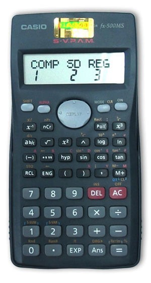 Máy tính casio FX-500MS