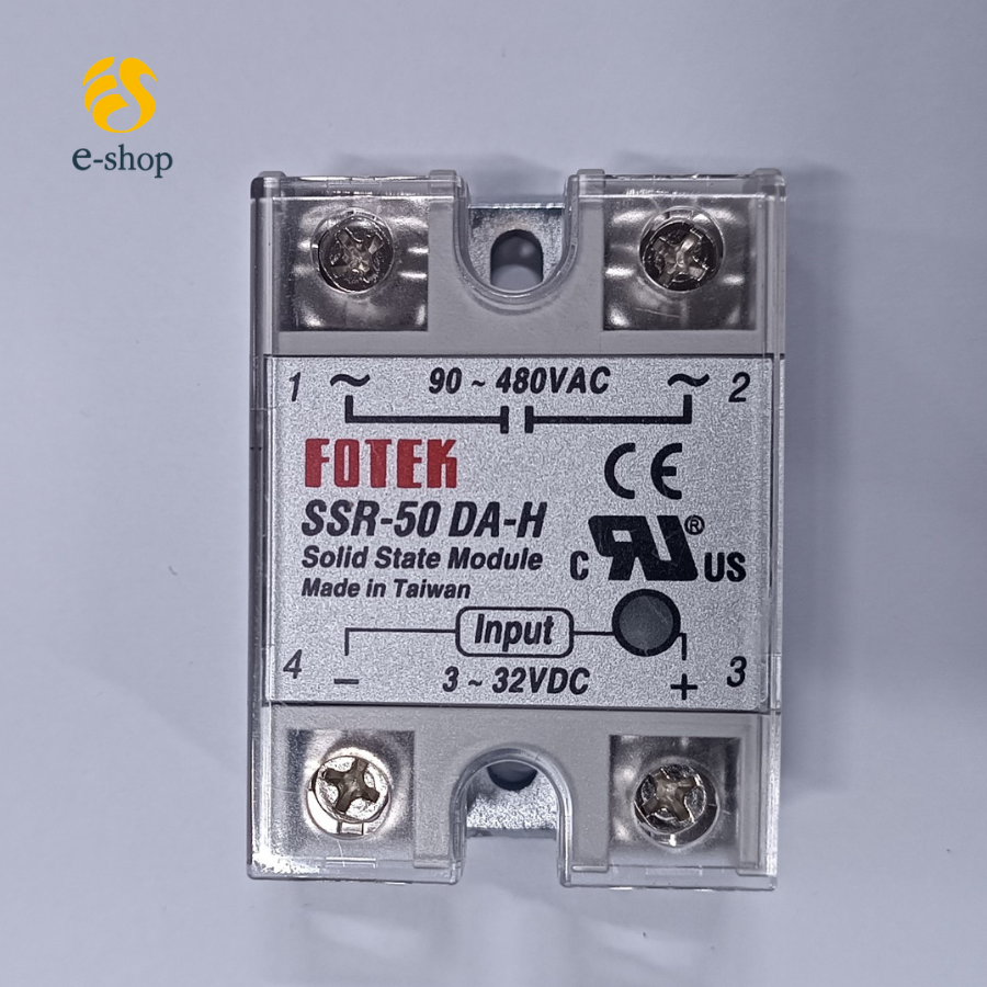 RELAY BÁN DẪN FOTEK SSR-50 DA-H CHÍNH HÃNG | E-SHOP
