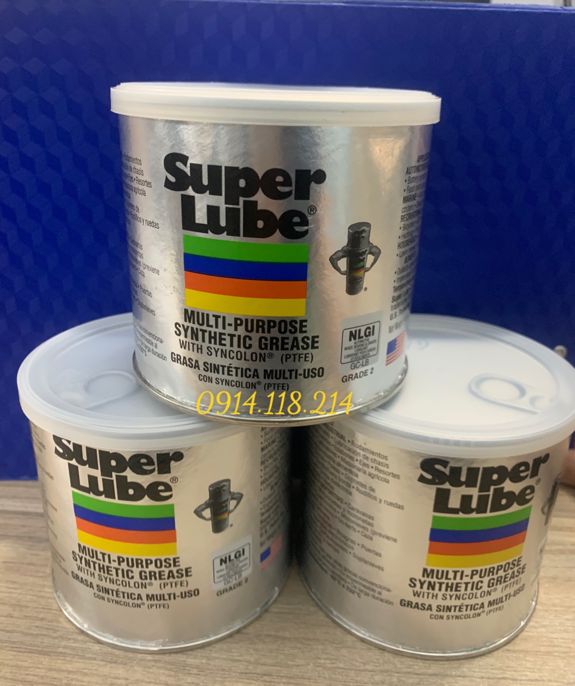 Mỡ Super Lube 400-g Jar Multi-Purpose Synthetic Grease