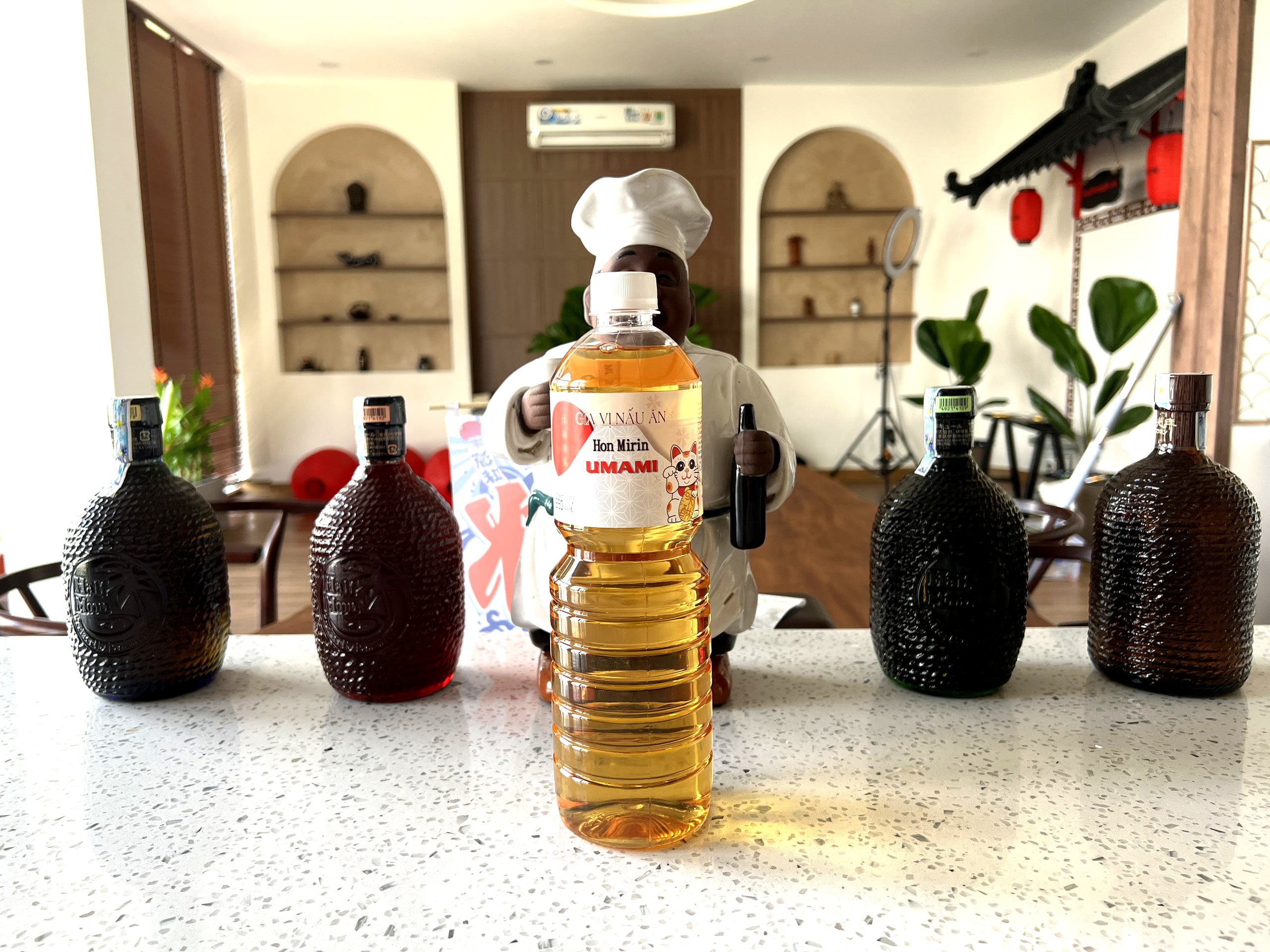 Rượu Nấu Ăn Hon Mirin Umami - Lên men 100% tự nhiên