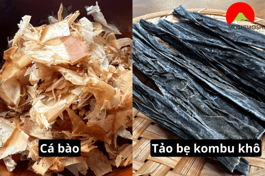 CÁCH NẤU NƯỚC DÙNG DASHI TỪ CÁ BÀO VÀ TẢO BẸ (KOMBU) CHO BÉ ĂN DẶM