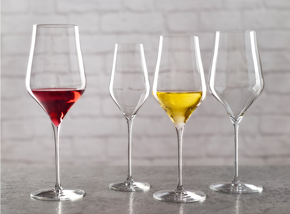 Bộ 4 ly vang trắng pha lê Rona Ballet 520ml Shop Hàng Đức