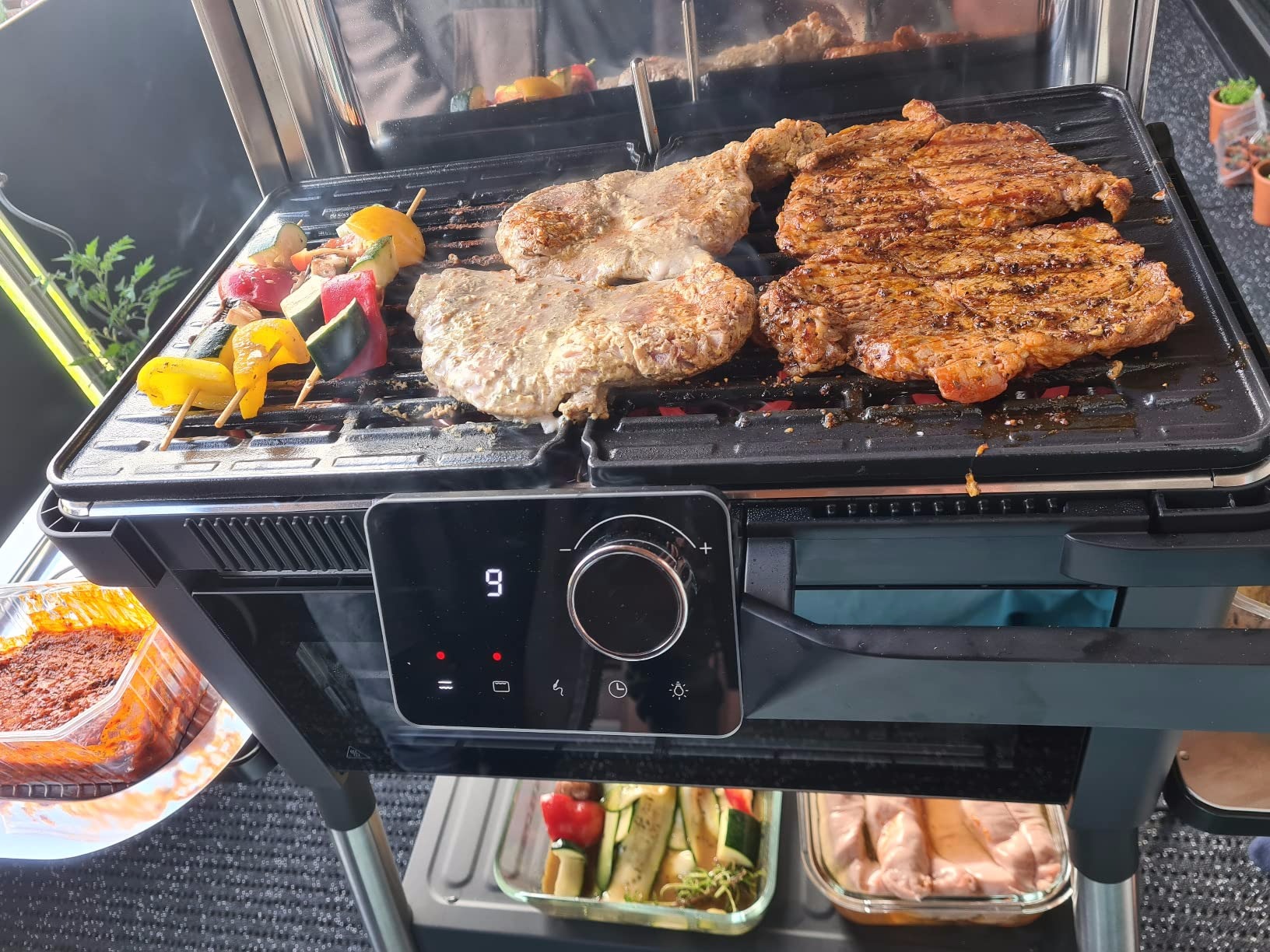 Bếp nướng điện BBQ ngoài trời WMF Profi Plus Urban Master Grill Shop ...