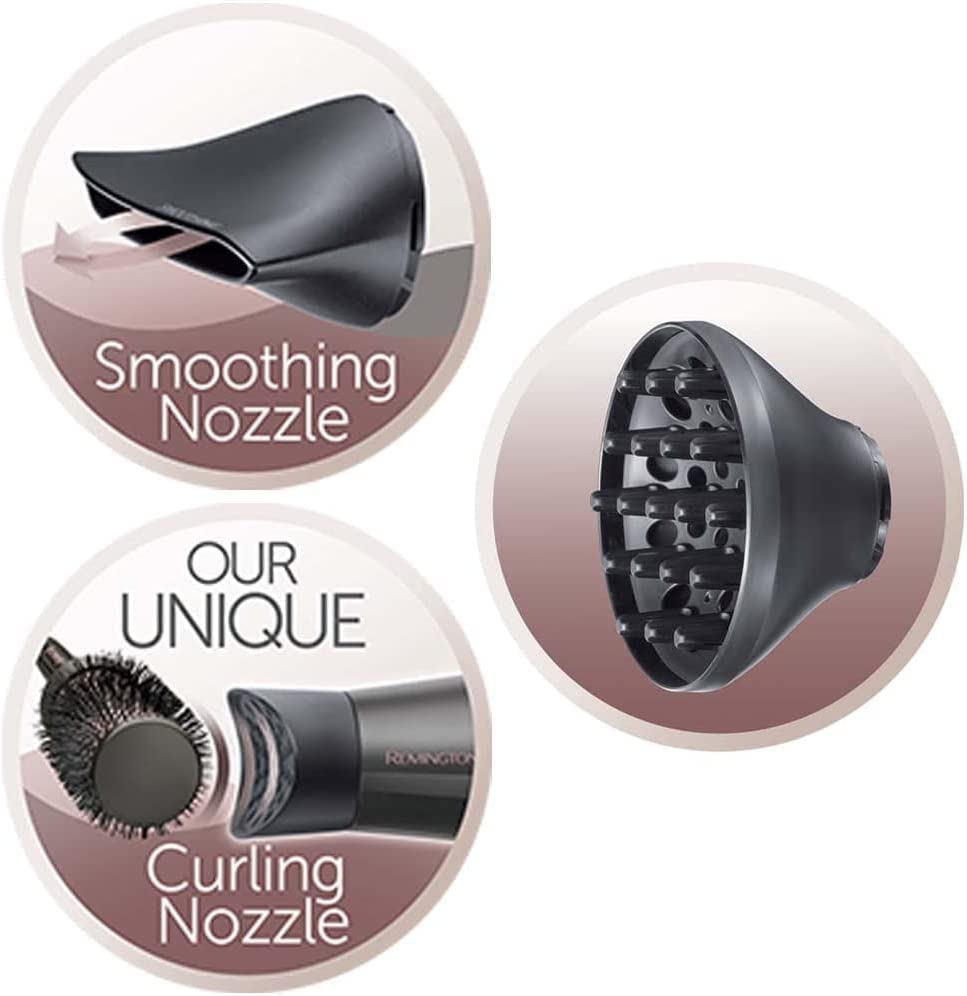 Máy sấy tóc Remington Curl & Straight Confidence D5707 | Phương mart