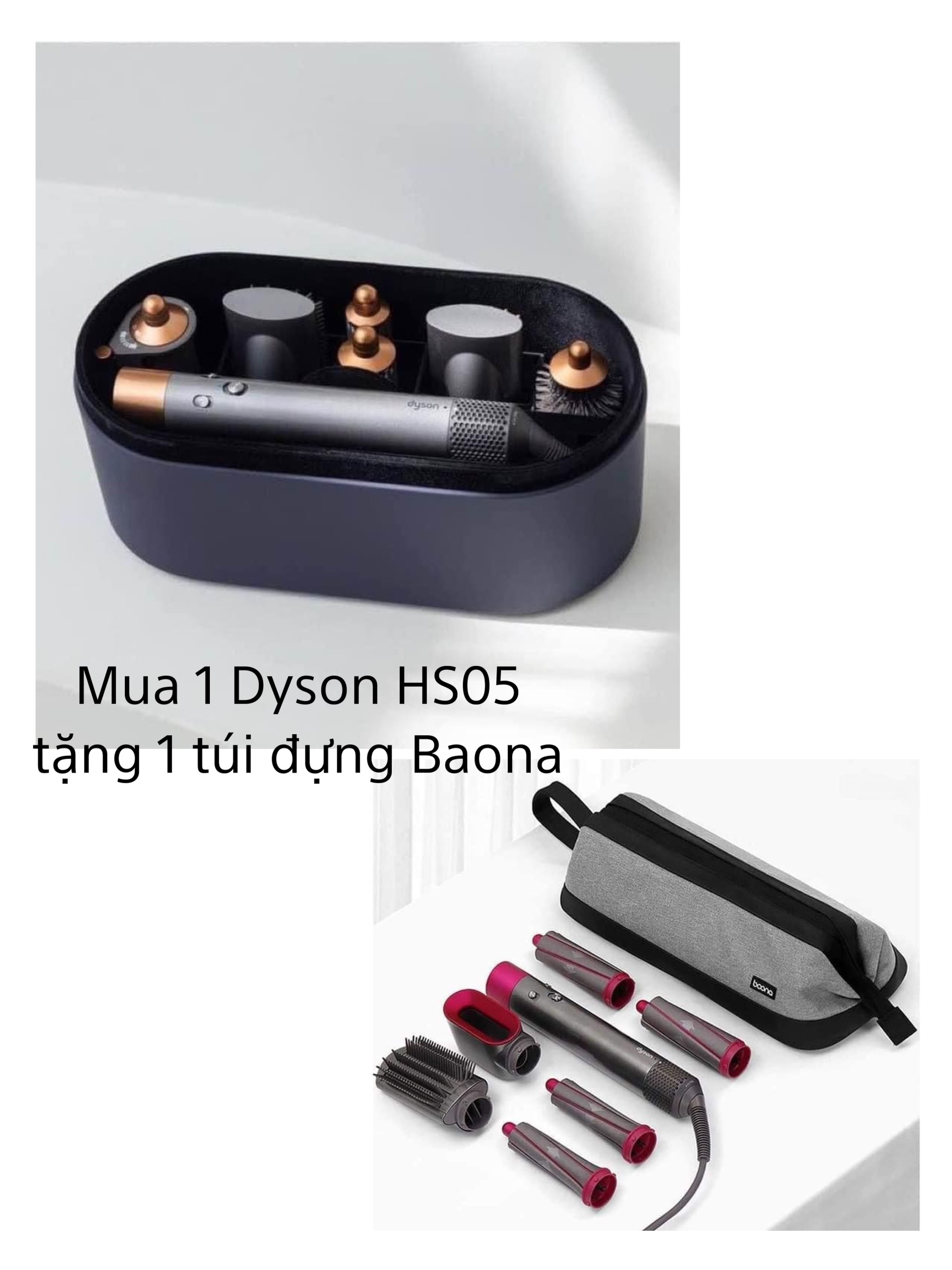 Máy tạo kiểu tóc Dyson Airwrap Complete Copper HS05 | Phương mart