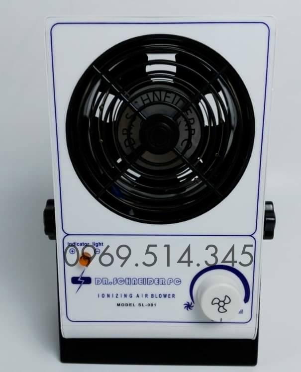 Quạt ion khử tĩnh điện Dr. Schneider PC SL-001 | Quạt thổi ion SL-001 ...