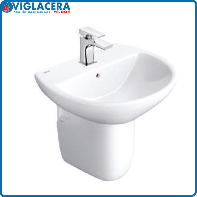 Lavabo Treo Tường + Chân Treo VIGLACERA V36 | GIÀU PHÁT