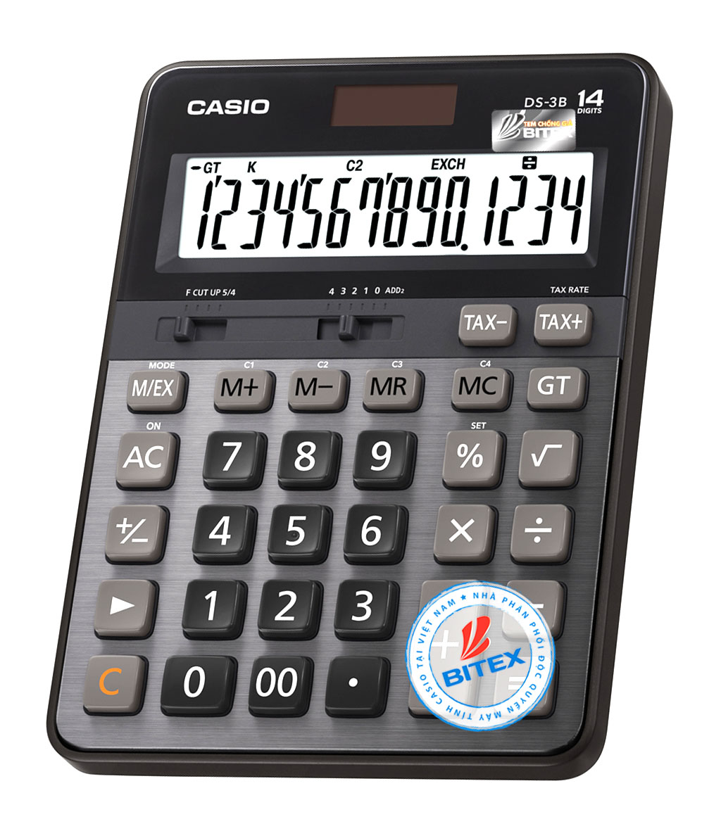 Máy tính CASIO DS-3B CÔNG TY TNHH MTV ĐẦU TƯ - DỊCH VỤ KỸ THUẬT SÀI GÒN