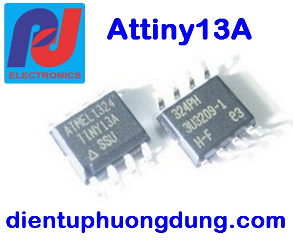 ATtiny13A - AU SOP8 | Điện tử Phương Dũng