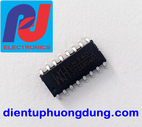 CH340 - IC chuyển đổi USB - UART | Điện tử Phương Dũng
