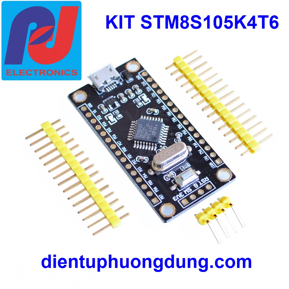 Kit STM8S mini - STM8S105K4T6 | Điện tử Phương Dũng