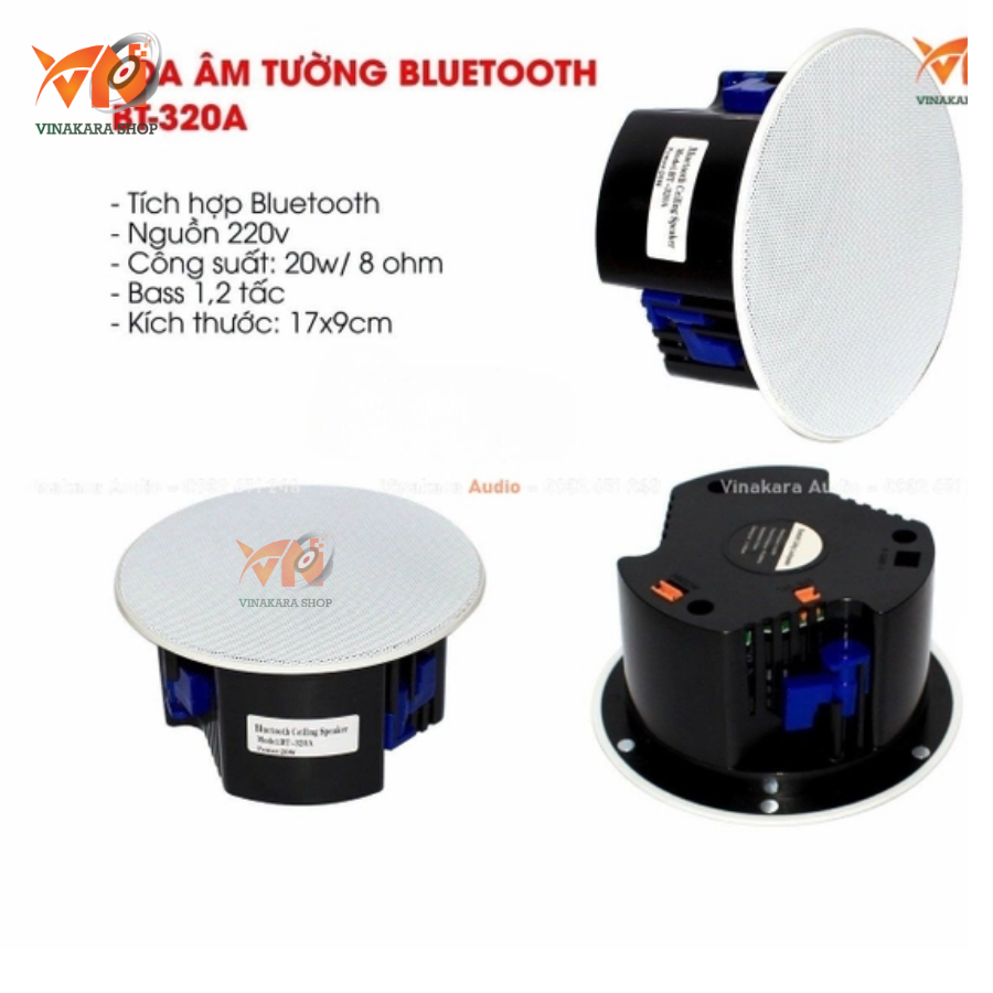 Loa âm tường Bluetooth BT-320A, 20w | Vinakara.com