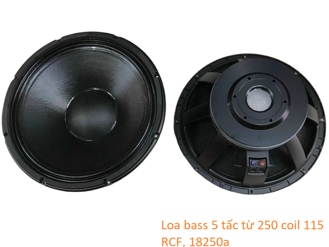 Loa bass 5 tấc từ 250 coil 115 RCF, 18250a | Vinakara.com