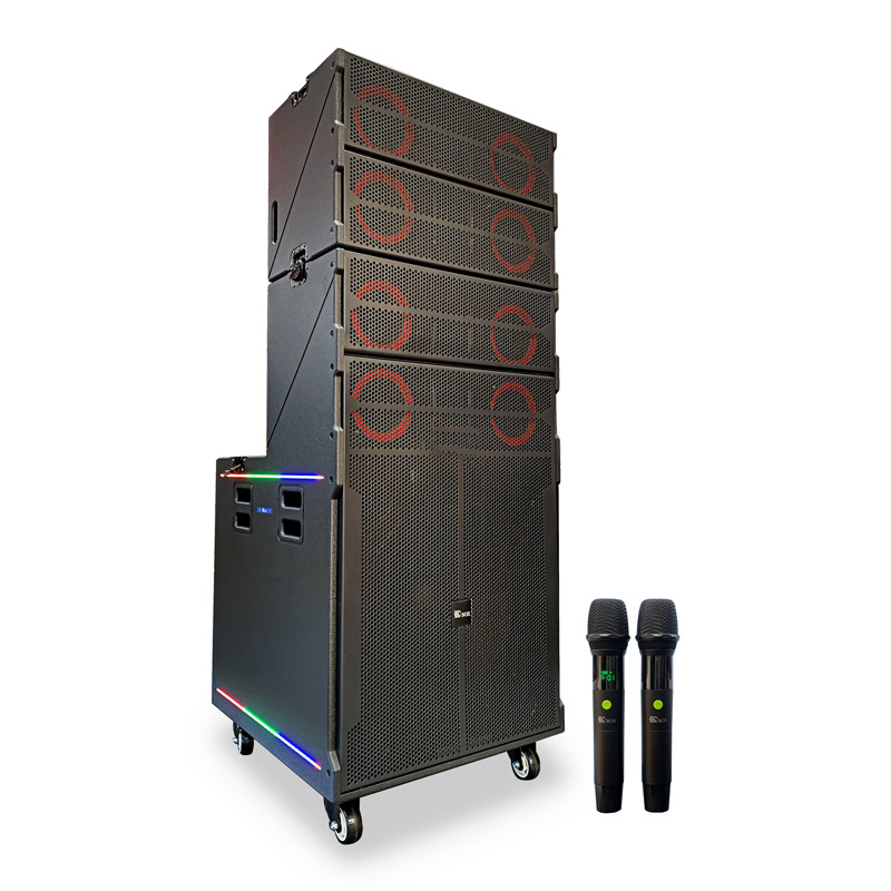 Loa Kéo KCBOX KC950 | 13 Loa Trong 1 bass 50cm, 2 Micro, 800w | Vinakara.com