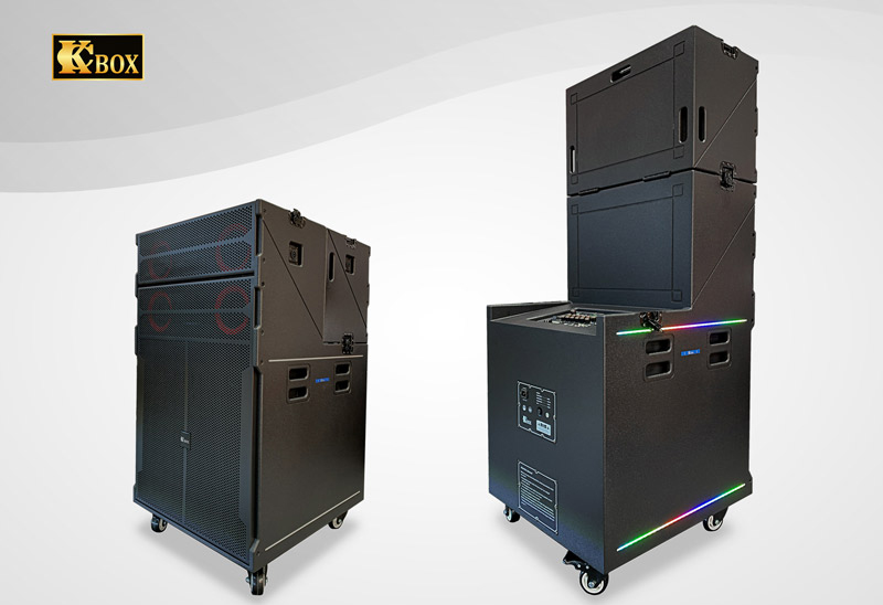 Loa Kéo KCBOX KC950 | 13 Loa Trong 1 bass 50cm, 2 Micro, 800w | Vinakara.com