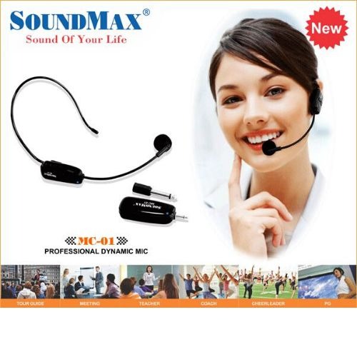 Micro không dây Soundmax MC-01 | Vinakara.com