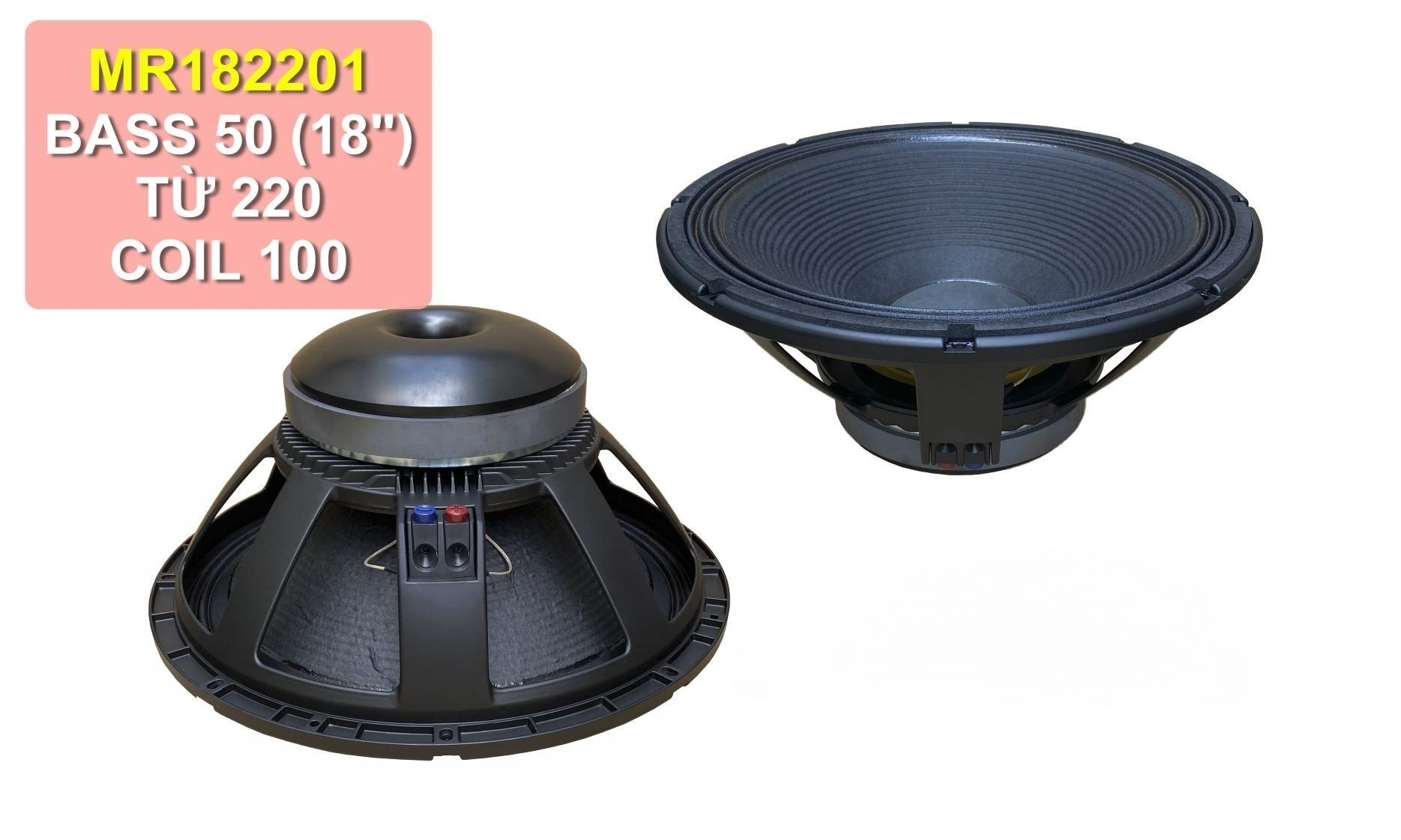 Loa bass rời 50 RCF MR182201 từ 220 coil 100 - 800W | Vinakara.com