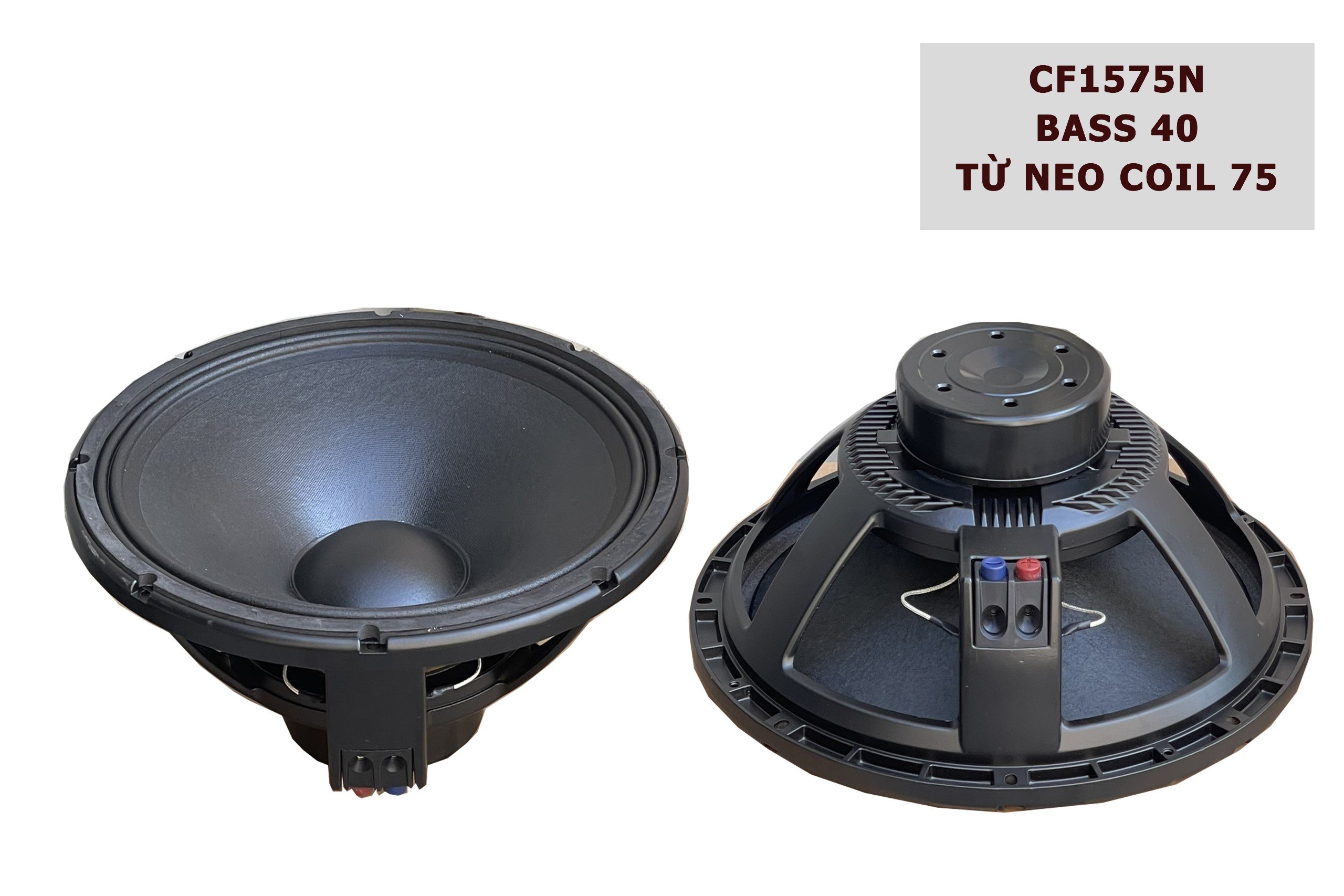 Loa bass rời RCF 40 4 tấc từ neo coil 75 | CF1575N 500W-1000W ...