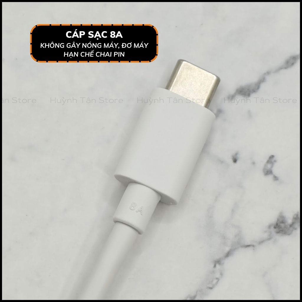 Bộ sạc nhanh oppo supervooc 80w chính hãng cáp sạc 8A zin USB Type C công suất 80w 1 đổi 1 huỳnh ...