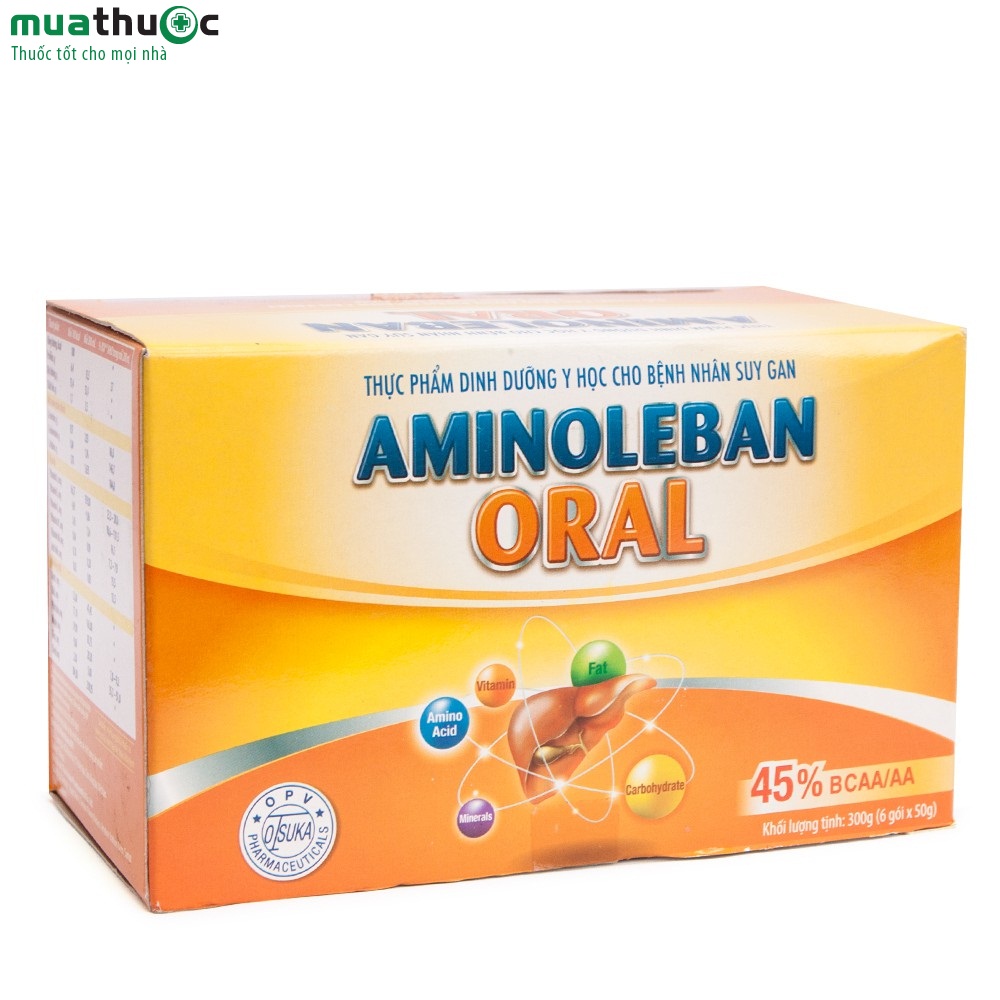 Aminoleban Oral , dinh dưỡng cho người suy gan – Siêu thị thuốc việt