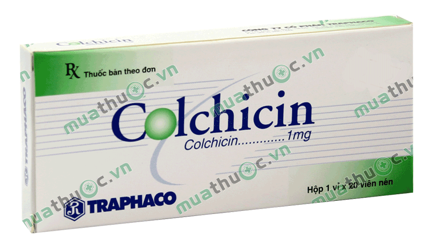 Colchicin 1mg- Traphaco – Siêu thị thuốc việt