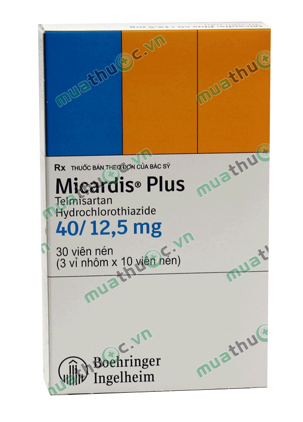 Micardis Plus 40/12,5mg – Siêu thị thuốc việt