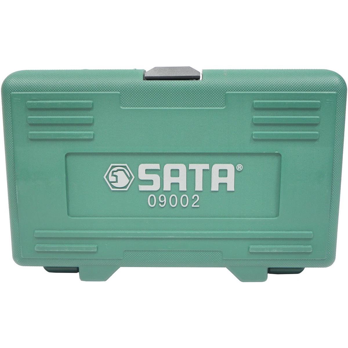 1/4" Bộ đầu tuýp 38 chi tiết hệ Metric Sata 09002