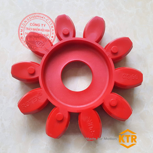 Vòng đệm giảm chấn Rotex KTR cho khớp nối KTR GS90 98ShA | Kiên Dũng ...
