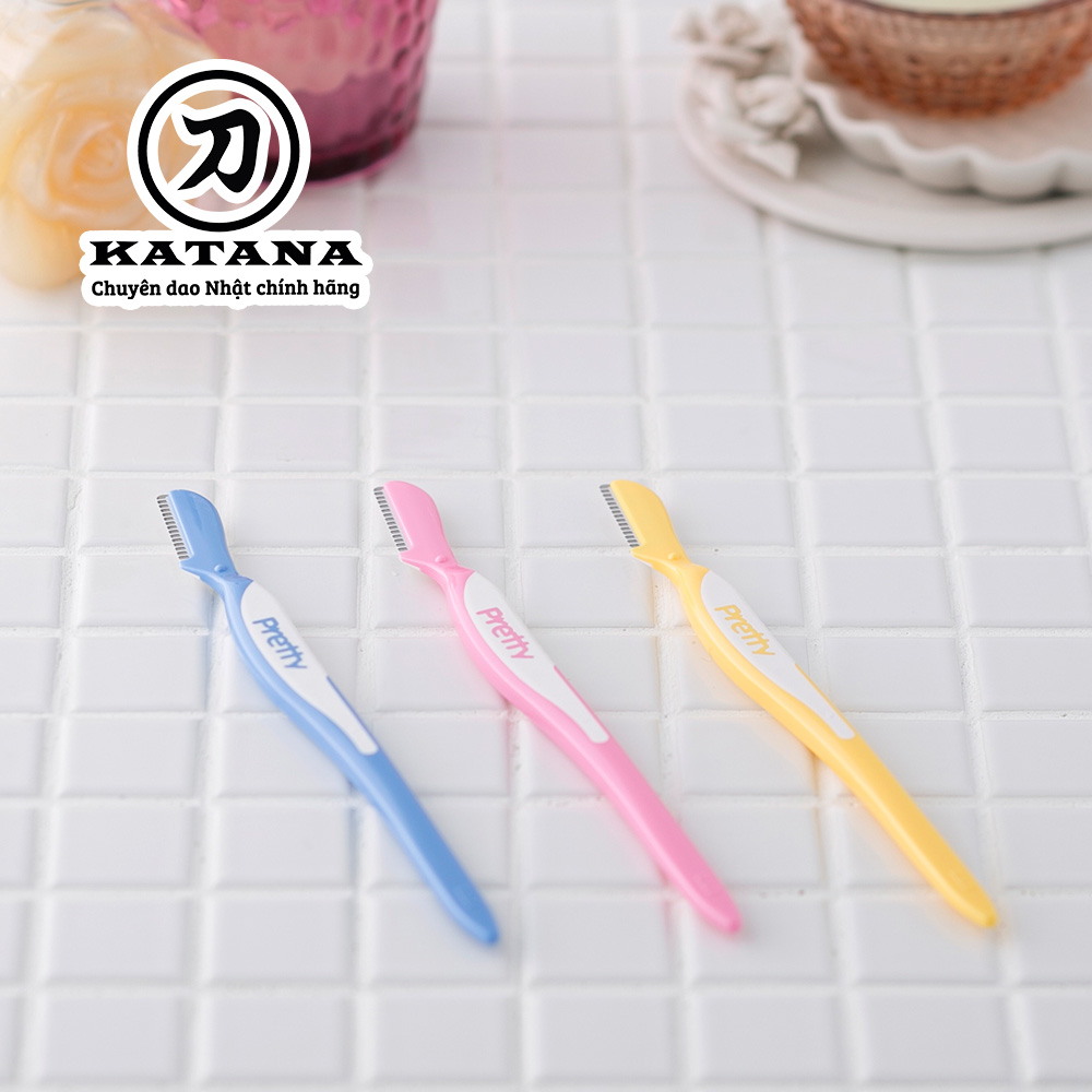 Dao cạo lông mày cao cấp Nhật Pretty Eyebrow FMLV-3P – Dao Nhật KATANA