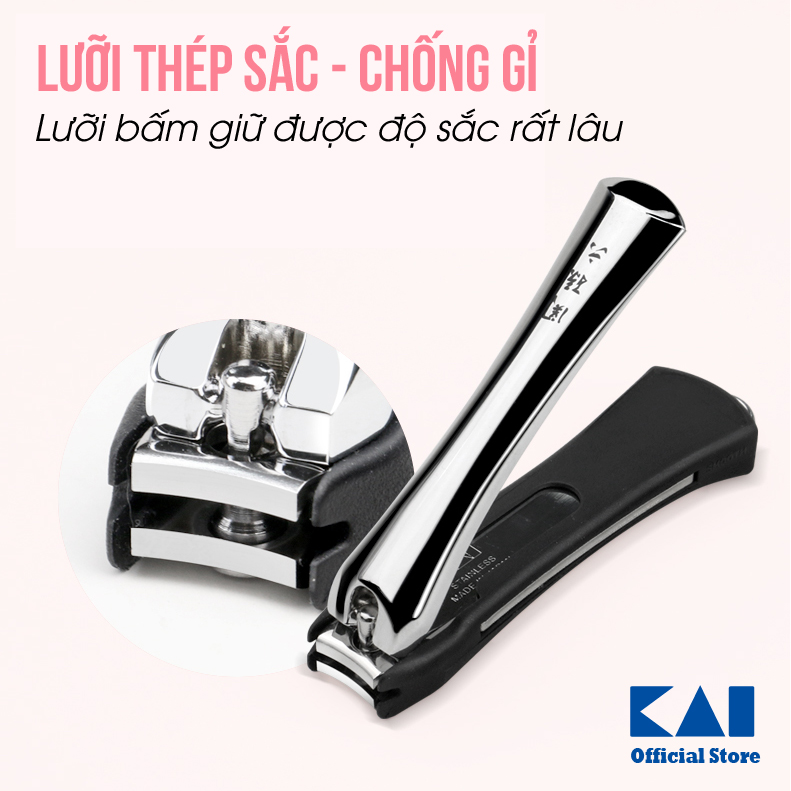 Bấm móng tay cao cấp Nhật KAI Seki Magoroku Type 102 HC1802 – Dao Nhật KATANA