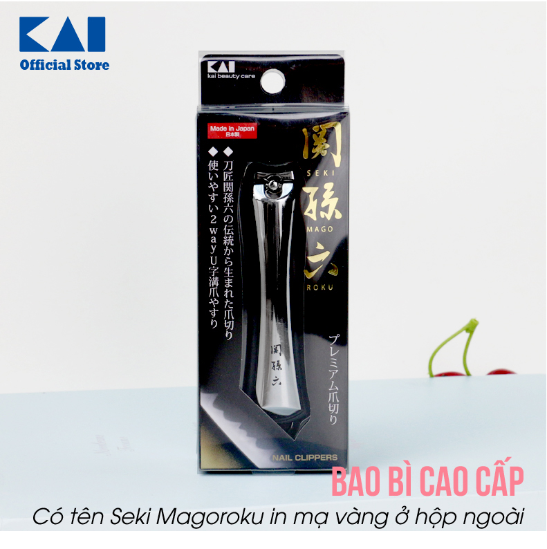 Bấm móng tay cao cấp Nhật KAI Seki Magoroku Type 102 HC1802 – Dao Nhật KATANA