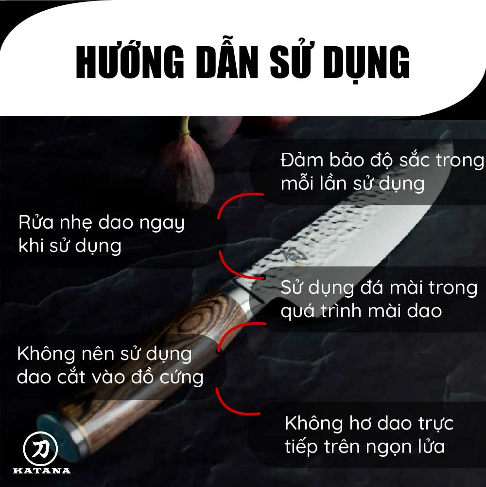 Dao bếp Nhật cao cấp Shun Premier Chef - Dao thái thịt cá thép ...