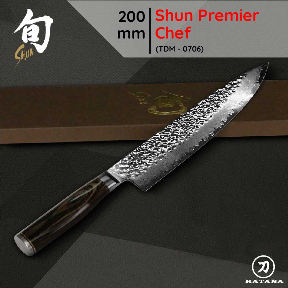 Dao bếp Nhật cao cấp Shun Premier Chef - Dao thái thịt cá thép ...