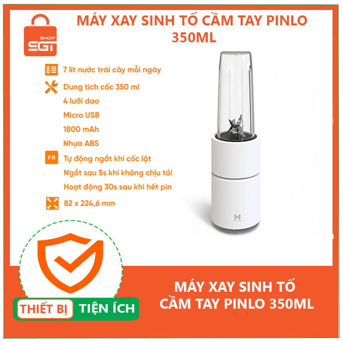 Máy xay sinh tố cầm tay Pinlo 350ml - SGTShop